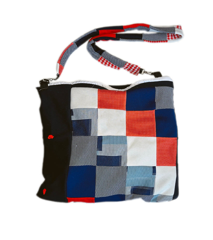 1of1 Two-Tone Quilted Coat n Tote – Cointel