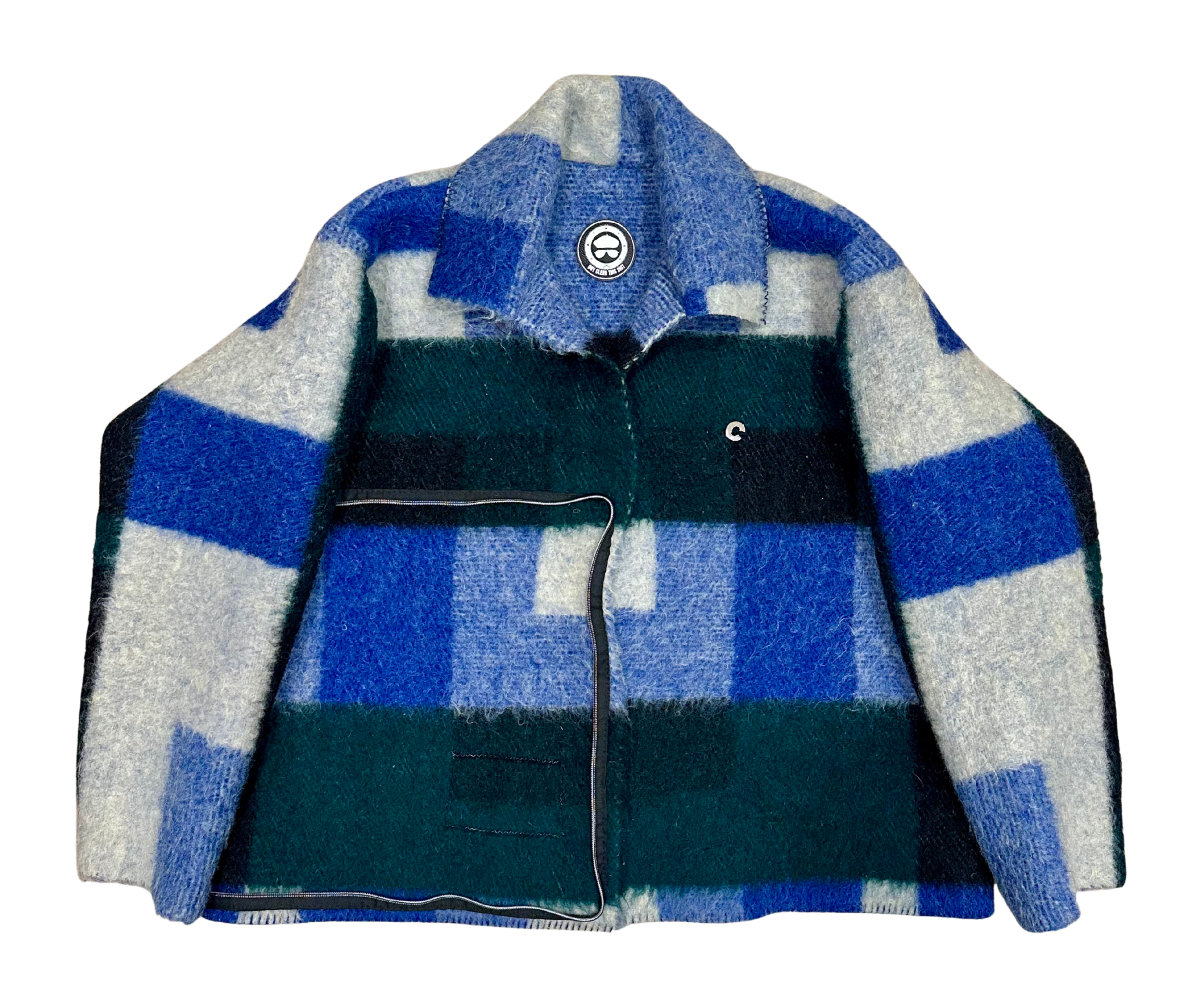 The Glacier Grid Coat N Tote – Cointel